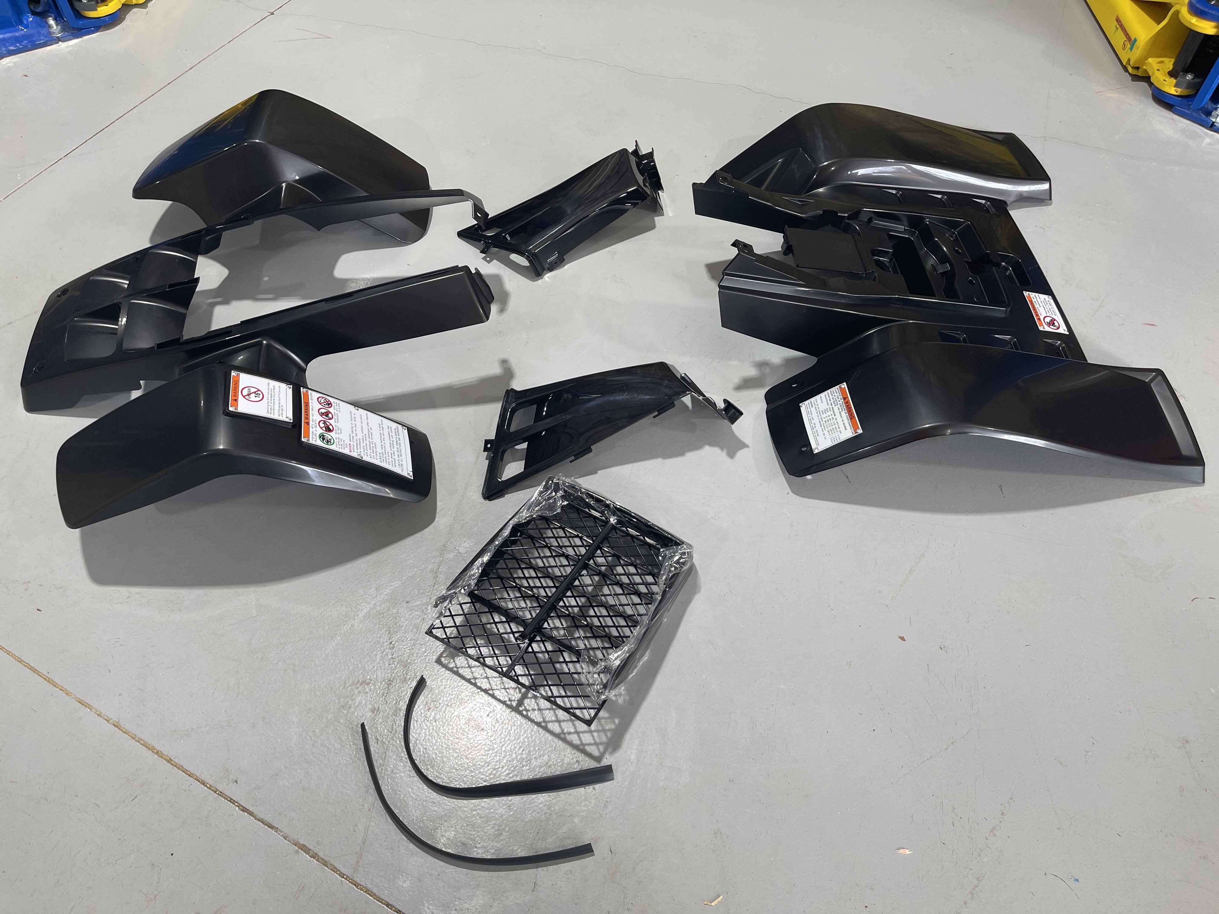 Yamaha Banshee Body Plastic – Front & Rear Fenders – Resto Quad