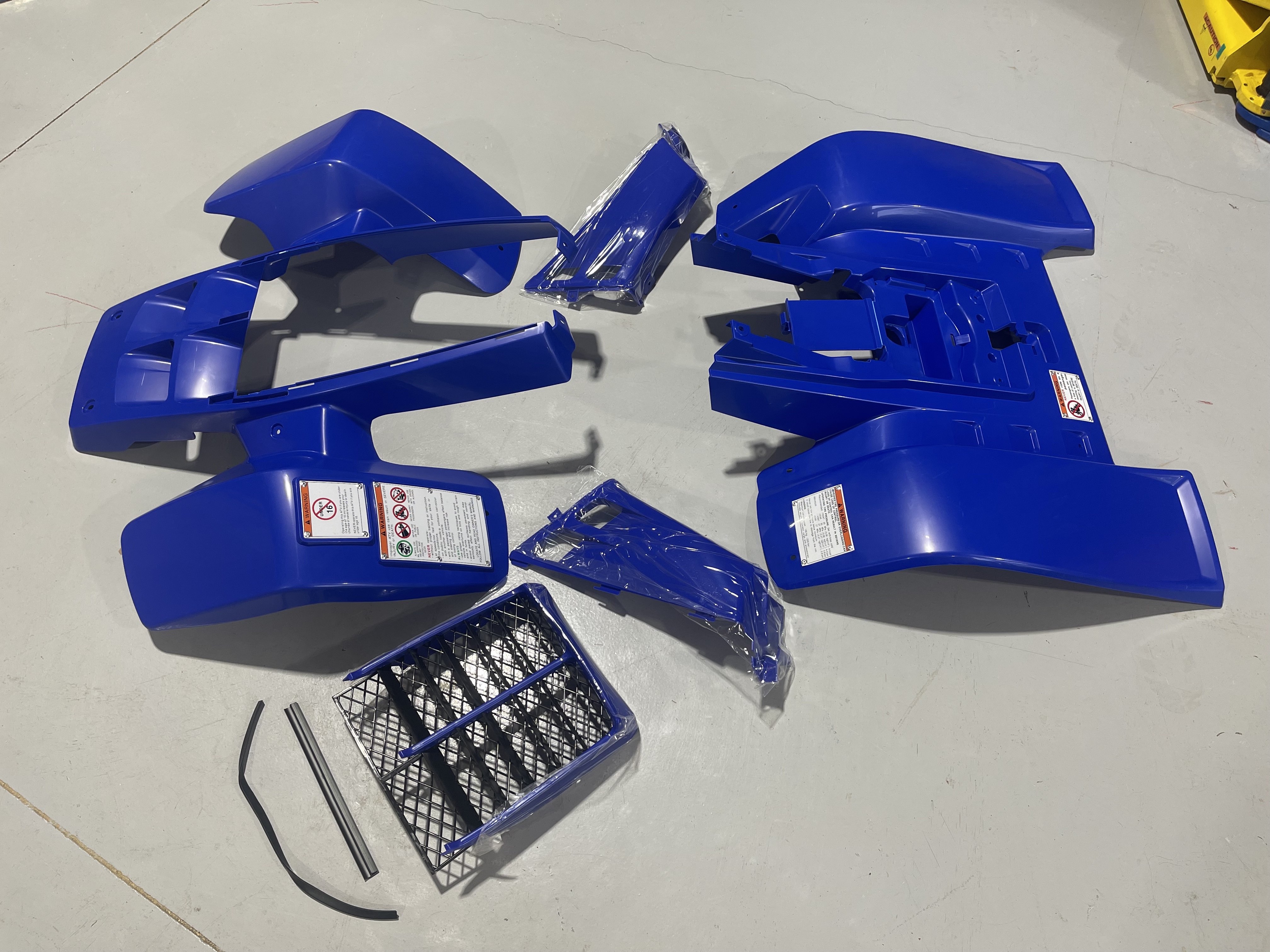Yamaha Banshee Body Plastic – Front & Rear Fenders – Resto Quad
